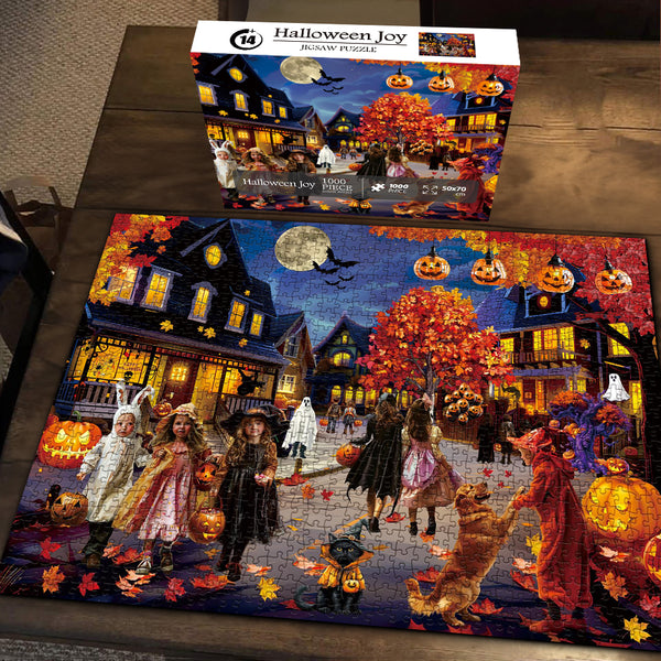Halloween Joy Jigsaw Puzzle 1000 Pieces – Fun-Puzzle