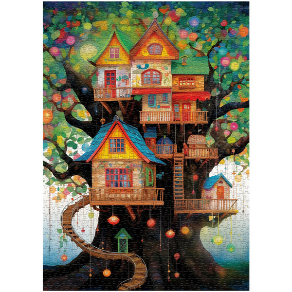 Dream Treehouse Jigsaw Puzzle 1000 Pieces – Fun-Puzzle