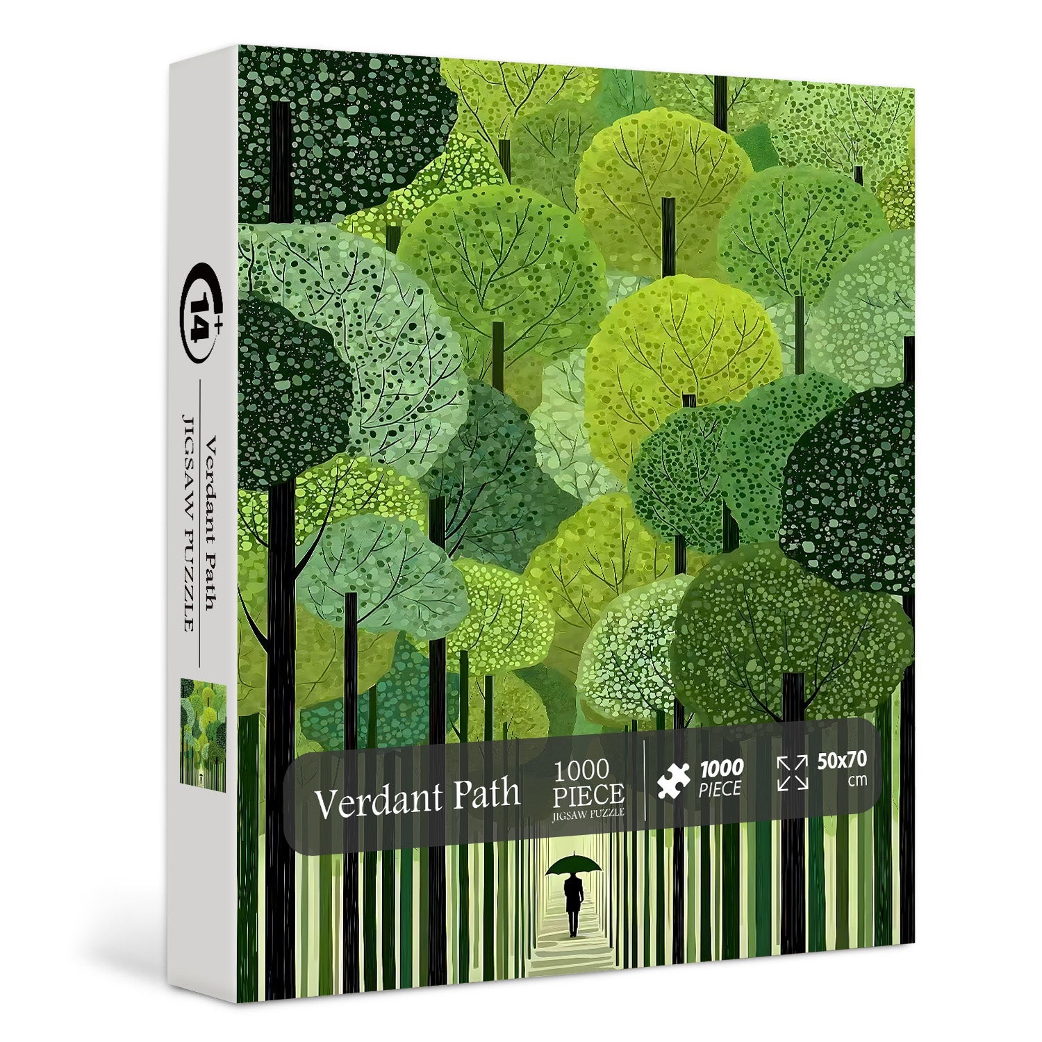 Verdant Path Jigsaw Puzzle 1000 Pieces – Fun-Puzzle
