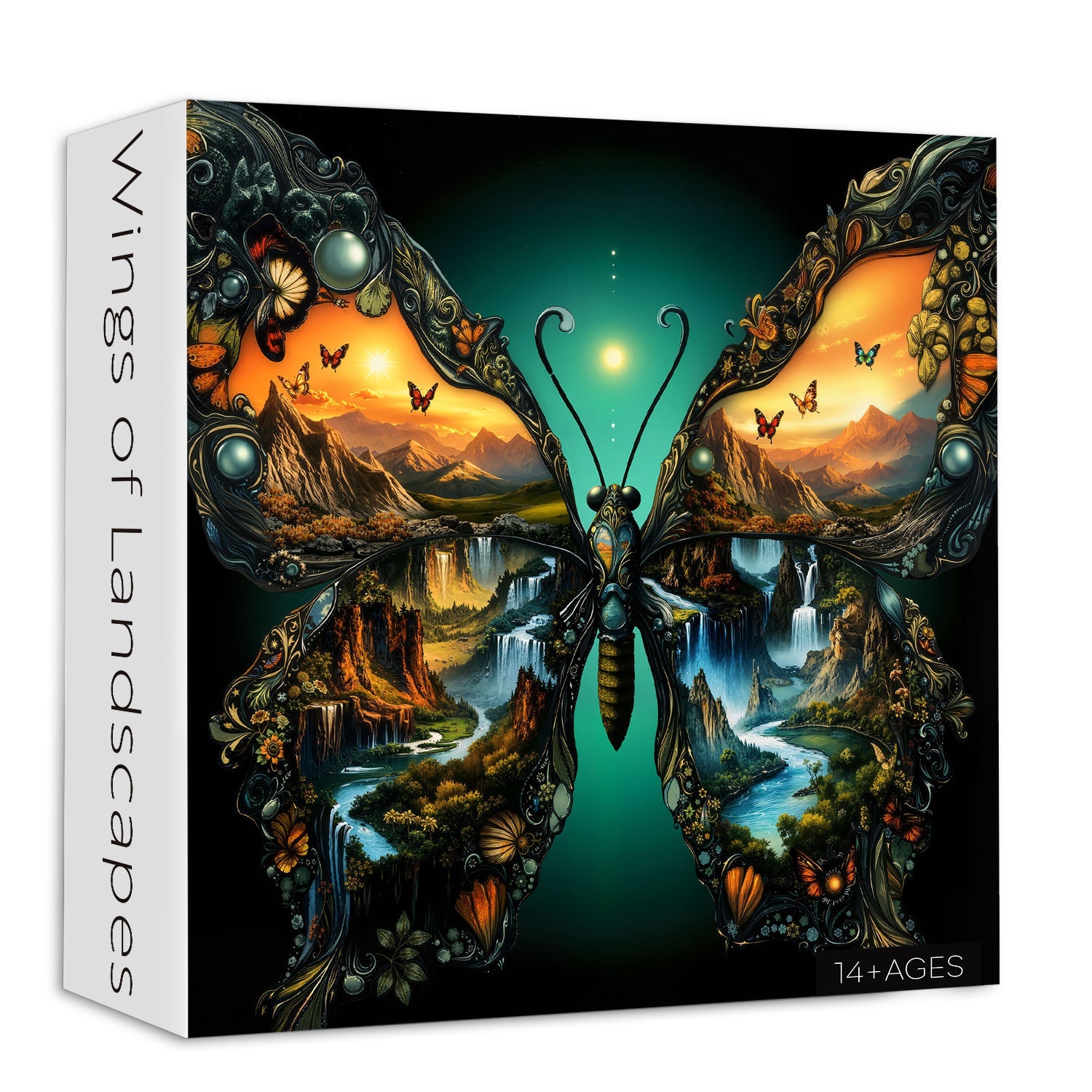 Wings of Landscapes Jigsaw Puzzle 1000 Pieces – Fun-Puzzle