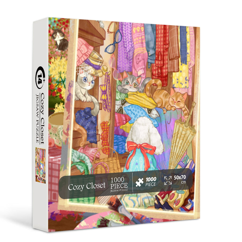 Cozy Closet Jigsaw Puzzle 1000 Pieces – Fun-Puzzle