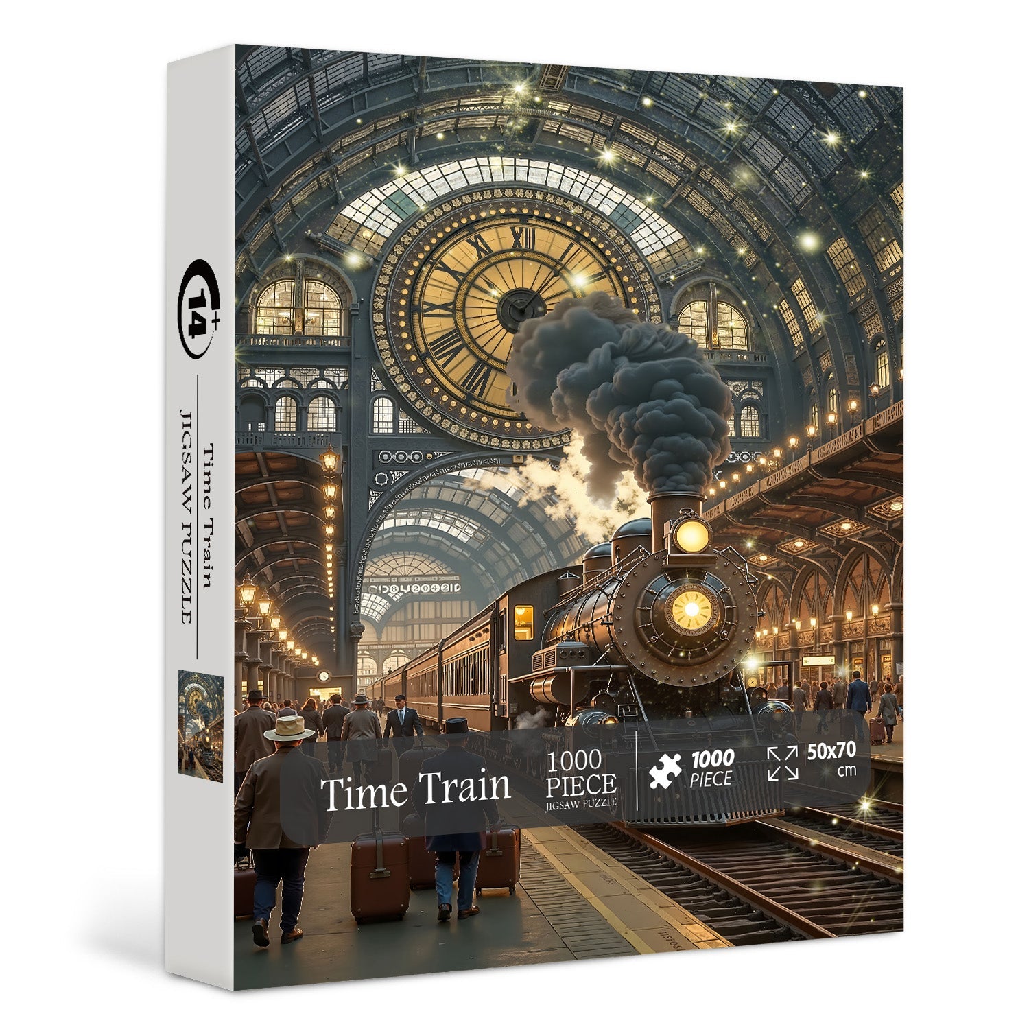 Time Train Jigsaw Puzzle 1000 Pieces – Fun-Puzzle