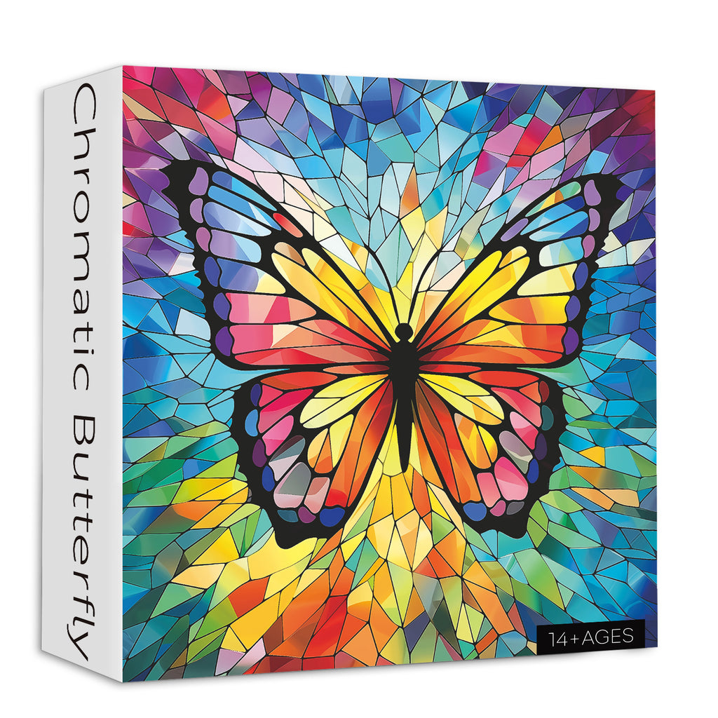 Chromatic Butterfly Jigsaw Puzzle 1000 Pieces – Fun-Puzzle