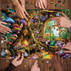 Mushroom Grove Jigsaw Puzzles 1000 Pieces – Fun-Puzzle