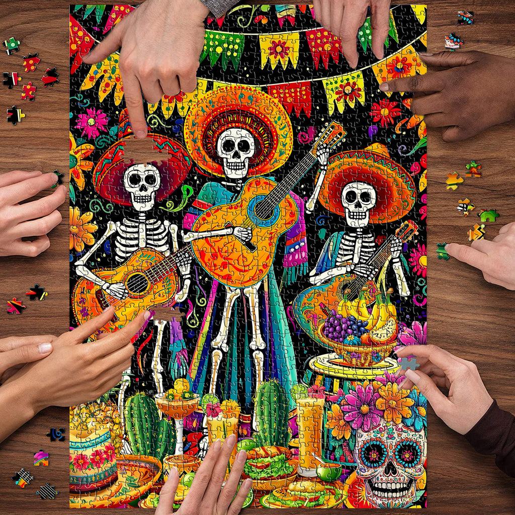 Dance of the Dead Jigsaw Puzzle 1000 Pieces – Fun-Puzzle