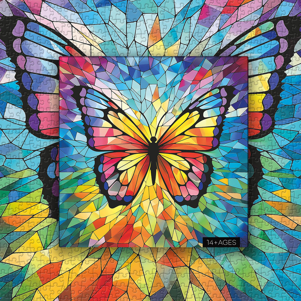 Chromatic Butterfly Jigsaw Puzzle 1000 Pieces – Fun-Puzzle