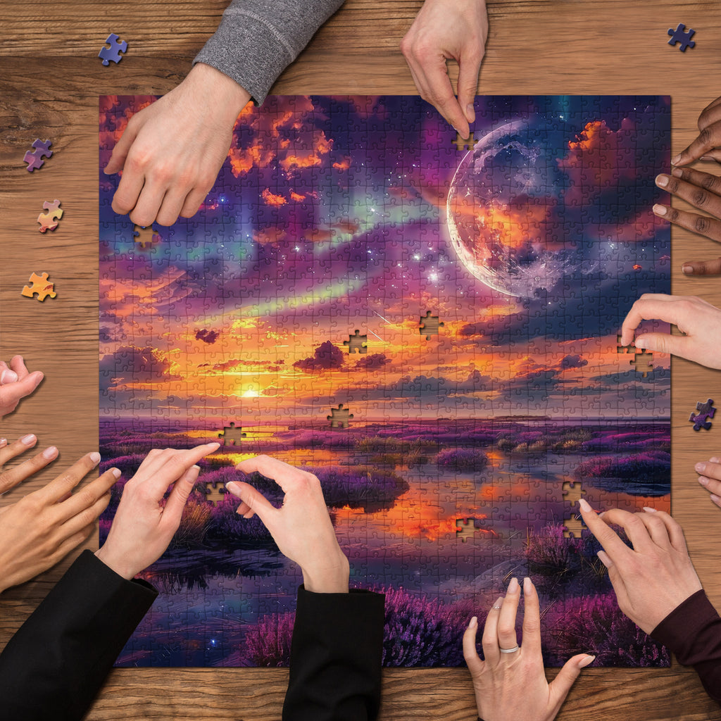 Plain Landscape Jigsaw Puzzle 1000 Pieces – Fun-Puzzle