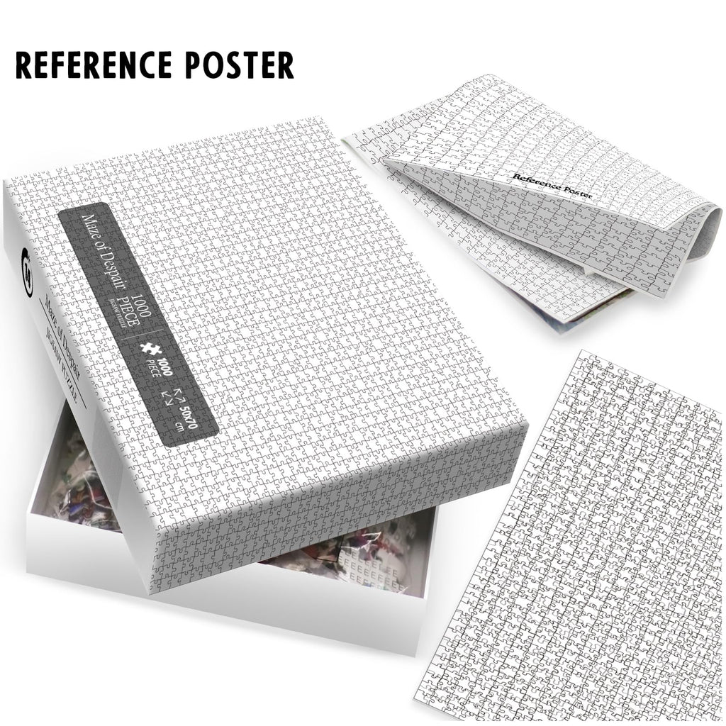 Maze of Despair Jigsaw Puzzle 1000 Pieces – Fun-Puzzle