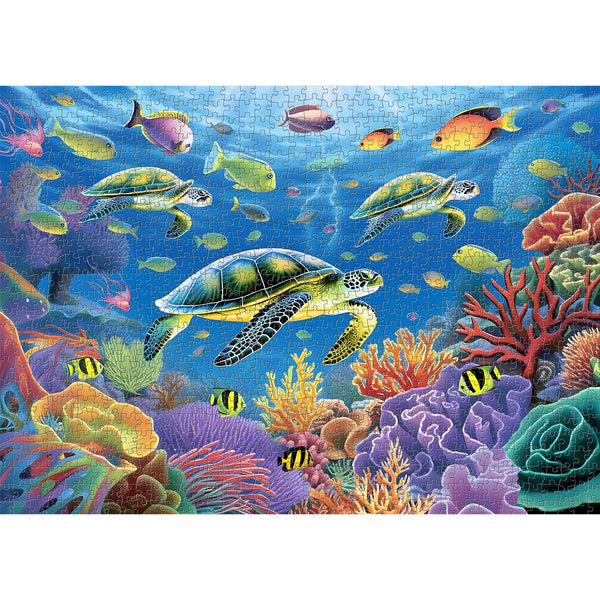 Sea Turtle Jigsaw Puzzle 1000 Pieces – Fun-Puzzle